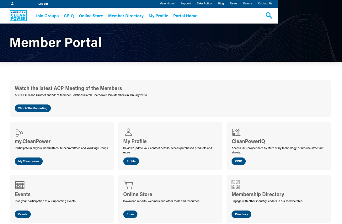 Become a Member of American Clean Power | Join ACP | ACP