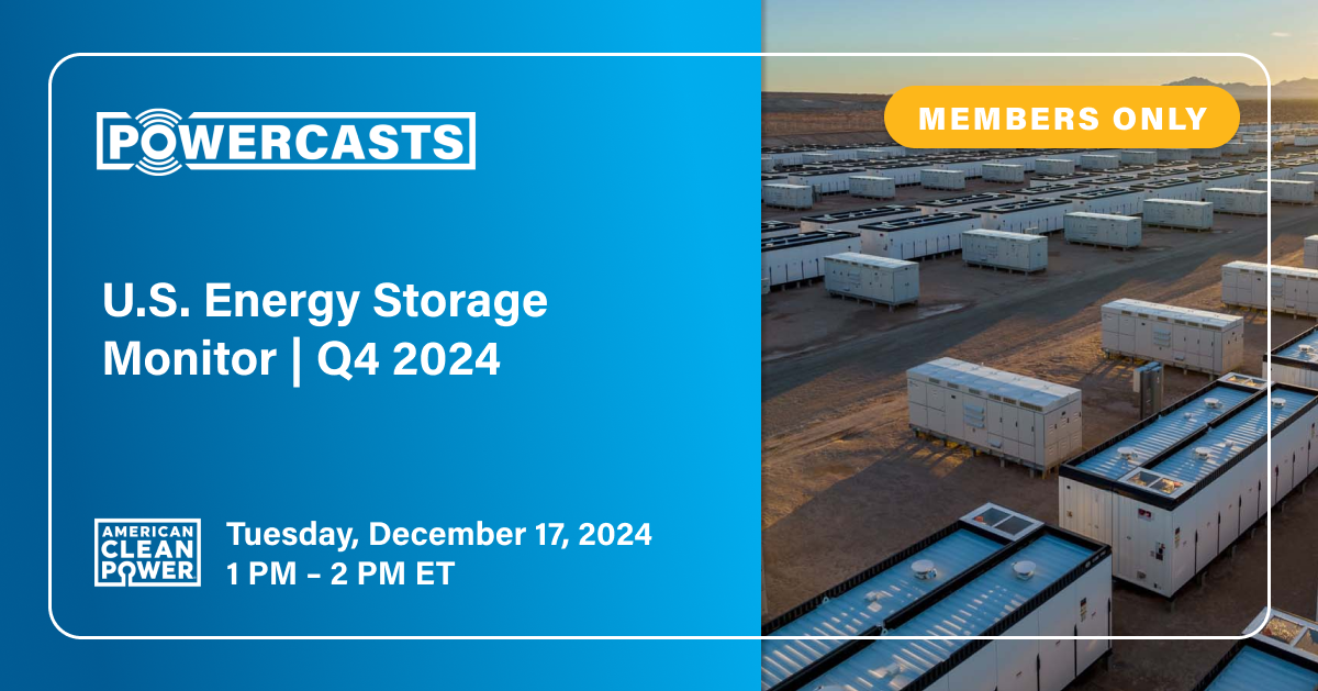 U.S. Energy Storage Monitor | Q4 2024 | ACP