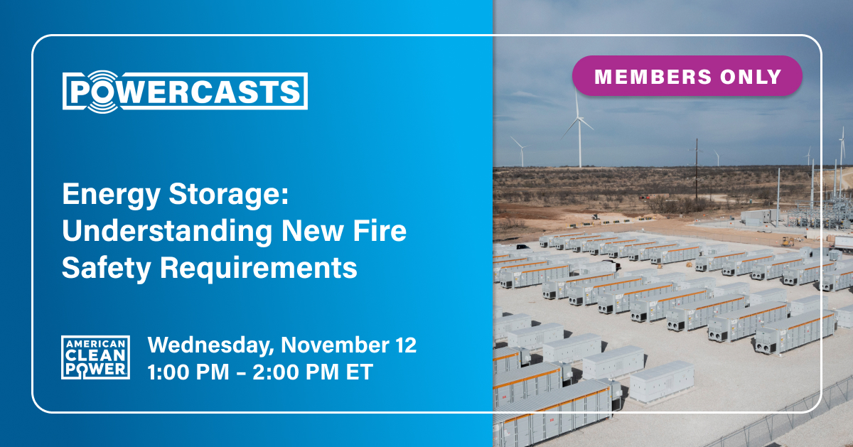 Energy Storage: Understanding New Fire Safety Requirements | ACP