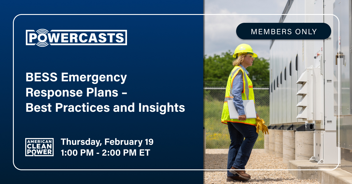 BESS Emergency Response Plans – Best Practices and Insights | ACP